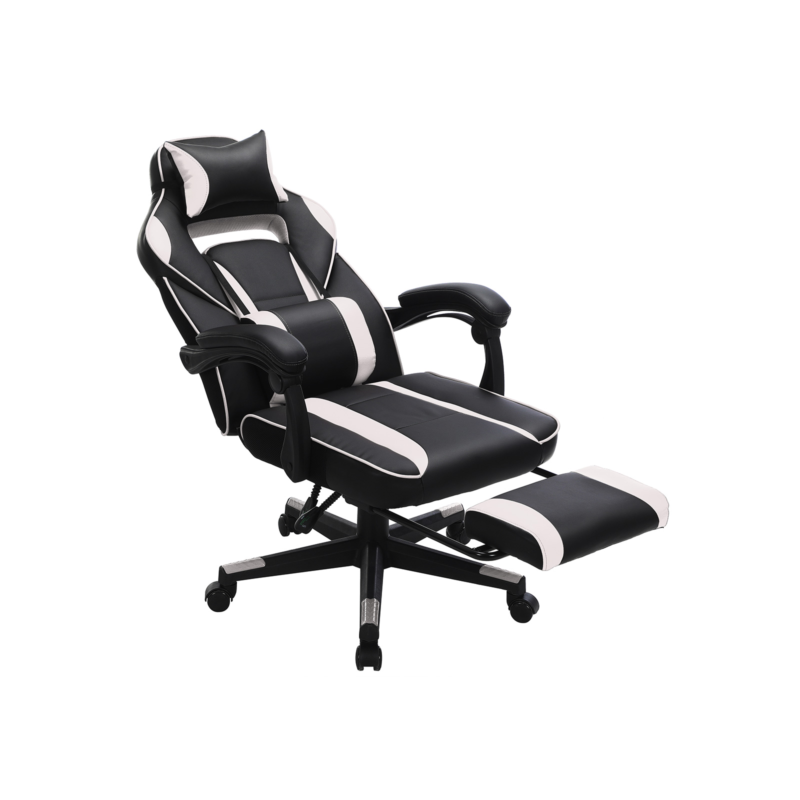 SONGMICS Sedia da Ufficio, Poltrona Racing Ergonomica, con Poggiapiedi ... SONGMICS Sedia da Ufficio, Poltrona Racing Ergonomica, con Poggiapiedi ...
